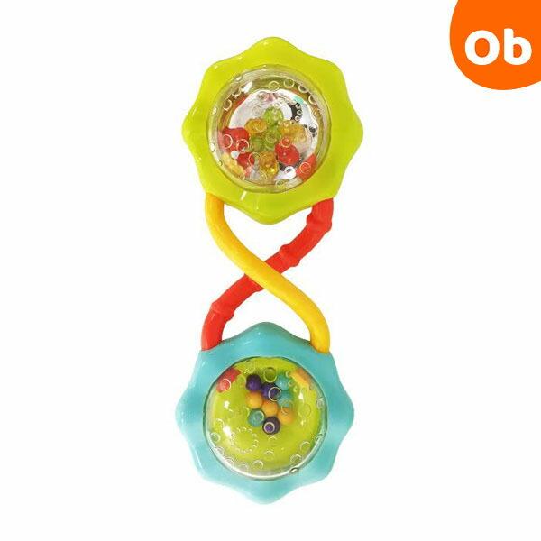 カラフルなビーズ入りのラトルです。片方は内側がミラーになっており、覗き込むと自分の姿が写りこみます。■対象年齢：3カ月から■サイズ：W5.0×D14.0×H3.8cm■重量：42ｇ■備考：材質・素材：ABS、PP安全基準：CE、食品衛生法【...