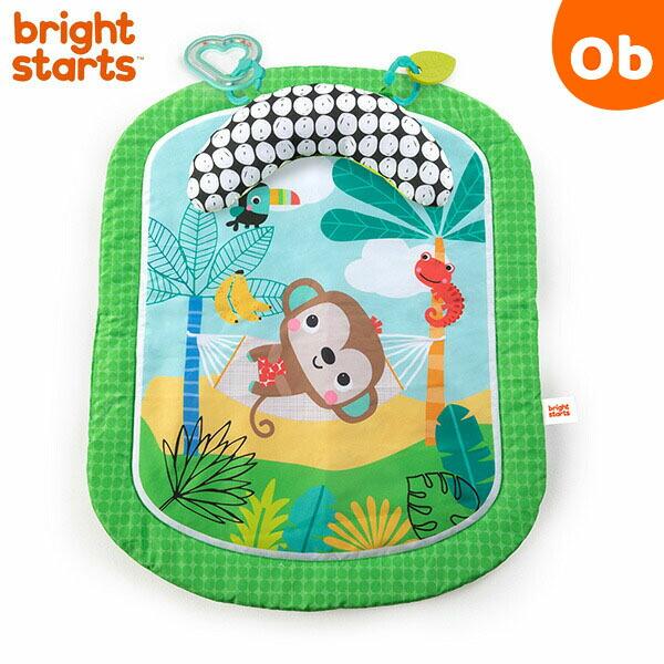 赤ちゃんが寝転んだりお座りしながら遊べるマットです。腹ばい期に最適なクッション/まくら付き。２つの取り外し可能なおもちゃ（ラトル、葉っぱ）付き。セット内容：マット本体、クッション/ まくら、葉っぱのおもちゃ、ラトル、リング2個■対象年齢：0...