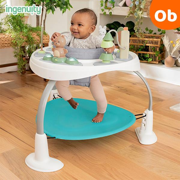 成長に合わせて長く使える ナチュラルデザインのジャンパー赤ちゃんの成長に合わせてプレイテーブルにもなるジャンパー。お子様の背の高さに合わせてジャンパーの高さを調整できます。シートは360度回転するのでテーブル上の楽しい仕掛けのおもちゃで遊ぶ...