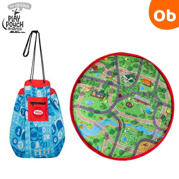 散らかったおもちゃが一瞬で片付く魔法のプレイマット2種類のキャラクタープレイポウが新登場！！人気のパウ・パトロール、きかんしゃトーマスのキャラクターが楽しめるプレイポウチ。直径140cmの大型プレイマットとして遊んだ後、おもちゃを載せたまま...