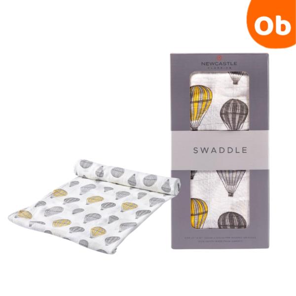 ランド創設より大人気の気球モチーフのスワドルです。おしゃれなデザインはもちろん、気球から連想する「自由」「夢」「旅」といったイメージは、これからたくさんの事を経験するベビーにぴったりの1枚です。バンブーモスリン生地のなめらかな肌触りは思わず...
