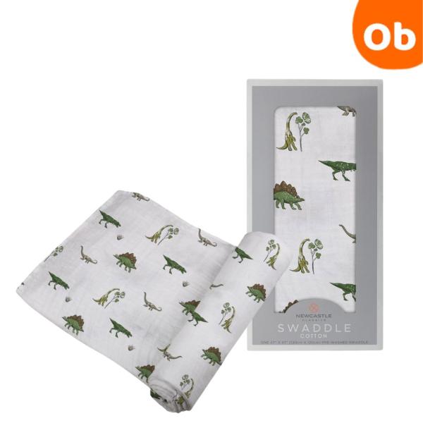 のっしのっしと聞こえてきそう！かっこいい恐竜モチーフが人気のDino Daysコレクションを代表するスワドルです。グランジ加工がスタイリッシュな恐竜柄は子どもっぽすぎず、インテリアにもなじみます。100％コットンモスリンのふわふわの肌触りを...