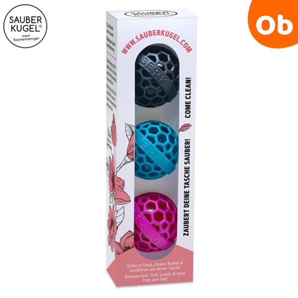 カバンに入れるだけ！ゴミやホコリを集めるお掃除ボールドイツで開発されたザウバークーゲル お掃除ボールは、カバンにいれておくだけで勝手にゴミや埃を集めてくれる働き者。 お掃除ボールがカバンやバッグの中をコロコロ転がり、粘着性のある内側の球体が...