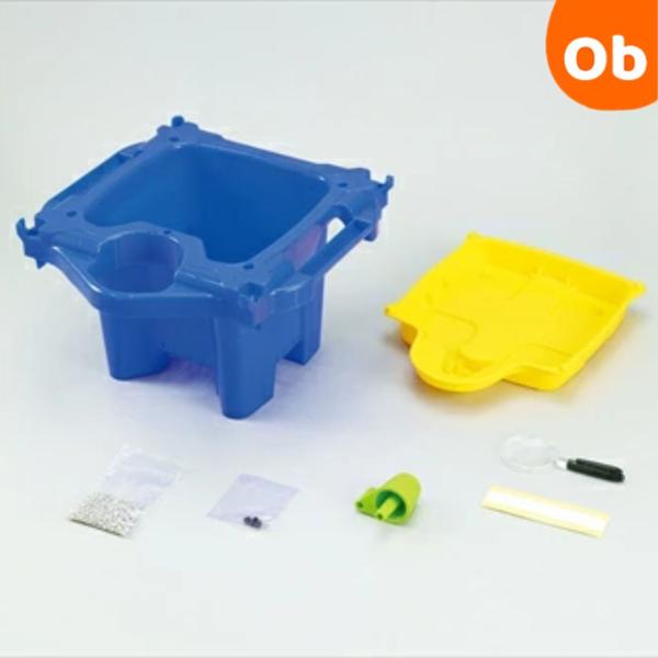 吸水方法が選べる多機能鉢！マルチ吸水鉢！あさがおの栽培ができるセットです。鉢と受け皿、ジョローキャップ、あさがおの種、追肥、虫めがねがセットになったスターターキットです。※支柱と土は別売です。受け皿がついているので、場所を選びません。