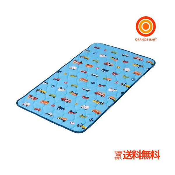 軽量のお昼寝敷きマットです。保育園、ご家庭、おでかけの時に便利です。コンパクトに折りたためますので、おでかけや旅行の持ち運びにも便利です。キルト加工を施してますので、中綿がよれにくくなっています。■サイズ：縦：約120cmｘ横：約70cm■...