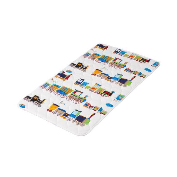 軽量のお昼寝敷きマットです。保育園、ご家庭、おでかけの時に便利です。コンパクトに折りたためますので、おでかけや旅行の持ち運びにも便利です。キルト加工を施してますので、中綿がよれにくくなっています。■サイズ：縦：約120cmｘ横：約70cm■...