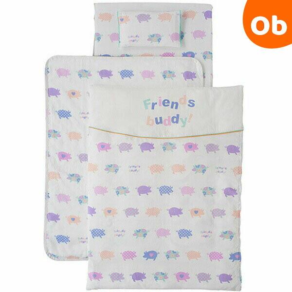 洗える布団で赤ちゃんは、いつも爽やかな寝心地！汗っかきの赤ちゃんにぴったりの吸水性、発散性に優れたガーゼ生地使用の布団セットです。掛布団・枕の中綿は、ウォッシュロン綿を使用していますので、ご家庭で簡単に手洗いができます。布団セットには、80...