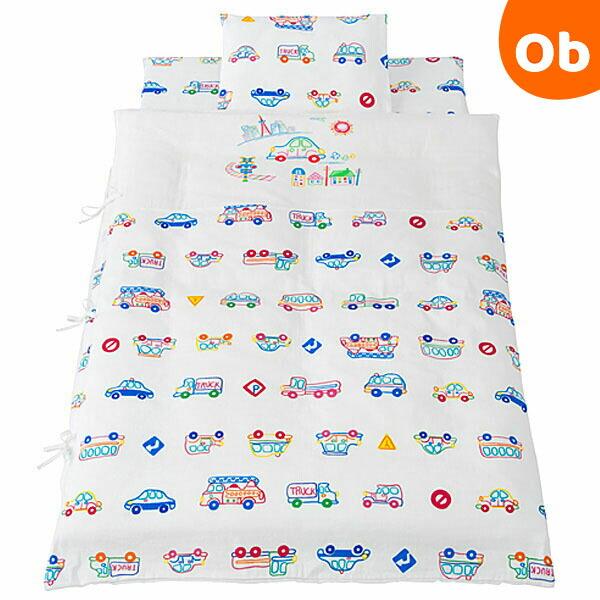 保育園、幼稚園などのお昼ね布団、帰省時や旅行時のお昼寝に最適です。汗っかきのお子様にぴったりの吸水性、発散性に優れたガーゼ生地使用の布団セットです。手さげバッグ付で持ち運びに便利です。敷き布団は、厚さ３ｃｍの固綿を使用しておりますので、床の...