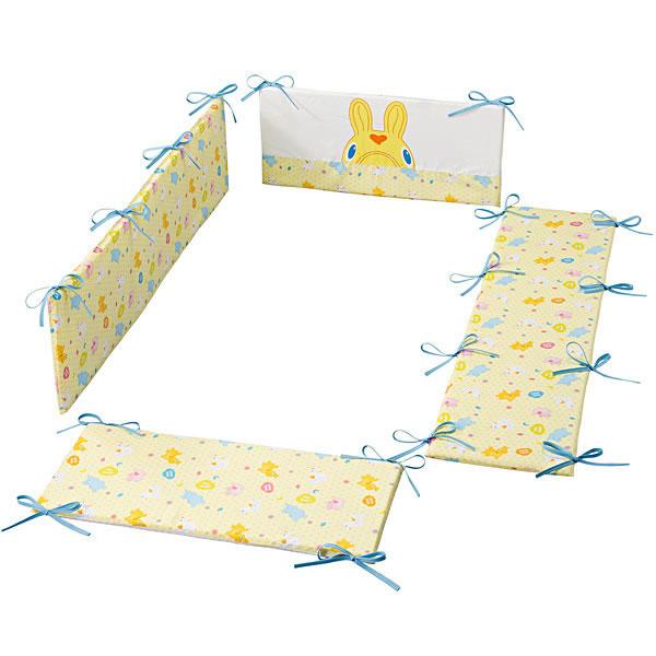 ツーオープン（前面、横面）のベビーベッドにも対応出来ます。４面別々のパーツになっているので色々なベッドに対応できます。隙間風や冷暖房の風から赤ちゃんを守ったり、ベッドの柵などに頭や足がぶつかるのを守ったりと重宝するベットガードパットです。汚...