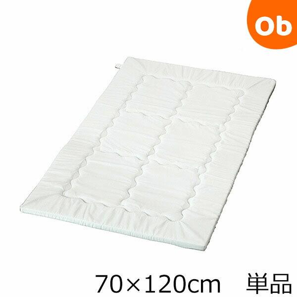 本製品は、固綿仕様ですので、フローリングなど硬い床の上でもご使用になれますが、ベビー布団として長時間のご使用は２枚組をご使用下さい。テイジン軽量のクッション材V-Lapを使用していますので、弾力性、耐久性、通気性にも優れた縦型構造の固綿敷き...