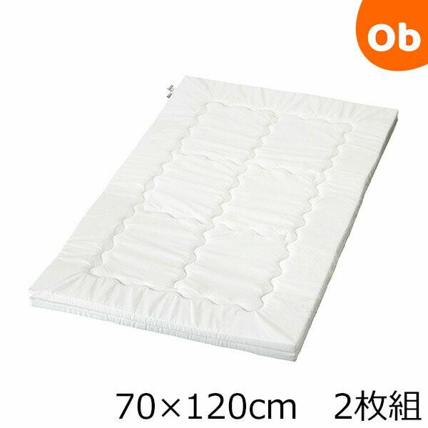 本製品は、固綿仕様ですので、フローリングなど硬い床の上でもご使用になれますが、ベビー布団として長時間のご使用は２枚組をご使用下さい。テイジン軽量のクッション材V-Lapを使用していますので、弾力性、耐久性、通気性にも優れた縦型構造の固綿敷き...