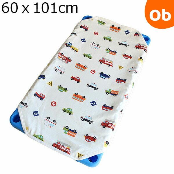 お昼寝コットに合わせた、敷きカバーです。肌に優しく、汗も吸収しやすいガーゼ素材を使用し汗っかきのお子様にも安心です。４つ角ゴム付き、ネームタグの付いたコットカバーで取り付けも簡単です。お洗濯による縮も考慮し、若干大きめのサイズに仕上げてあり...