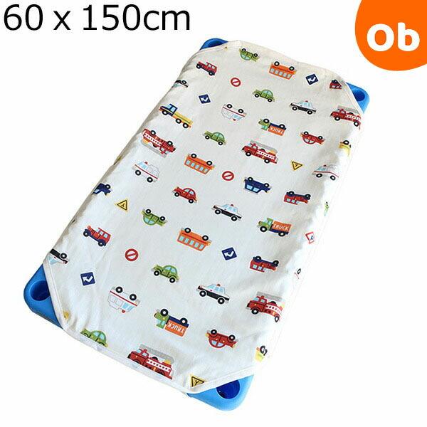 お昼寝コットに合わせた、敷きカバーです。肌に優しく、汗も吸収しやすいガーゼ素材を使用し汗っかきのお子様にも安心です。４つ角ゴム付き、ネームタグの付いたコットカバーで取り付けも簡単です。お洗濯による縮も考慮し、若干大きめのサイズに仕上げてあり...