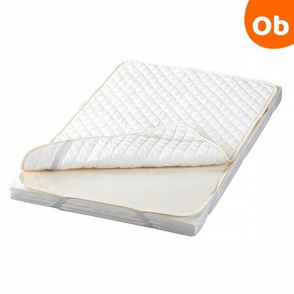 敷き布団サイズ60ｘ90cmに適合のキルトパットと防水シーツのセットです。固綿敷き布団の上に敷く防水シーツの裏側にウレタン樹脂加工を施してありますので、敷き布団への、おねしょや水分の浸み込みを防止します。防水シーツの上に敷くキルトパットは汗...