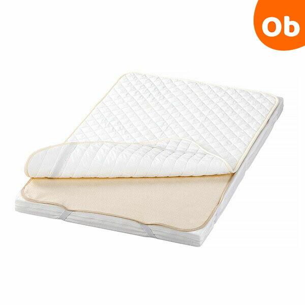 敷き布団サイズ60ｘ90cmに適合のキルトパットと防水シーツのセットです。固綿敷き布団の上に敷く防水シーツの裏側にウレタン樹脂加工を施してありますので、敷き布団への、おねしょや水分の浸み込みを防止します。防水シーツの上に敷くキルトパットは汗...