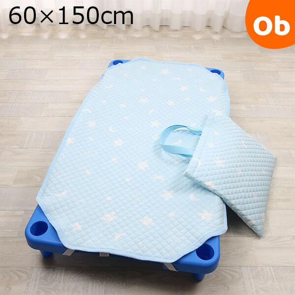 お昼寝コットに合わせた、敷きカバーです。汗を吸収しやすい、お子様にも安心な綿素材を使用。毎日使用される敷カバーなので、お洗濯にも強く、耐久性にも優れたキルティング加工を施して有ります。又、裏側にはコット本体足の部分に引っ掛ける事の出来るゴム...