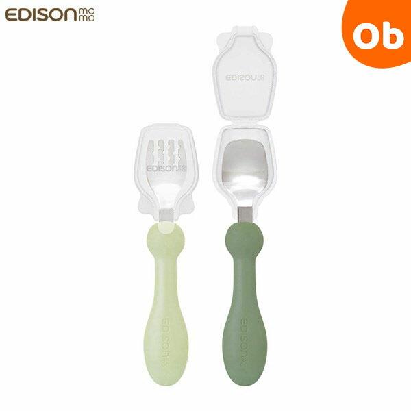 1歳頃からじぶんでぱくぱく食べられるフォーク＆スプーン上からも下からも握りやすい太めのハンドルは持ち方の練習にぴったり。フォークは具や麺が食べやすい独自の溝。スプーンは先端が平らでお皿の底までキレイにすくえる。●握りやすい取っ手丸くて太い形...