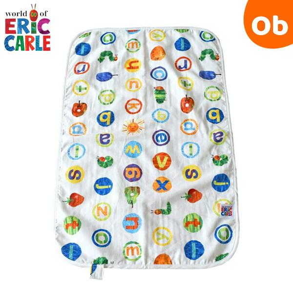 日本製の防水おむつ替えシート。肌に触れる部分は綿100%のダブルガーゼで心地よい肌触り。かわいいはらぺこあおむし柄。コンパクトに畳めて外出にも便利。●肌に優しいダブルガーゼ柄のある面はやわらかい綿100％ダブルガーゼ生地。裏面はタオルのよう...