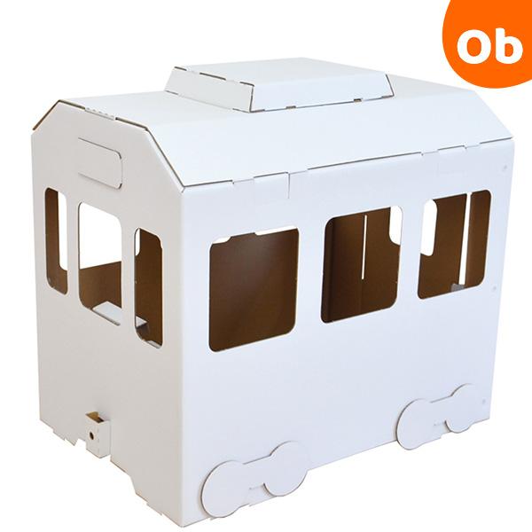 かわいいハウス、キッチン、電車がダンボールになって登場！様々なギミック付きです。使い終わってもダンボールなので処分が簡単です。好きな色を塗ったり、シールを貼ったり、自分だけのマイホーム、キッチン、電車を作ろう！・ノリやハサミなどの道具を使用...