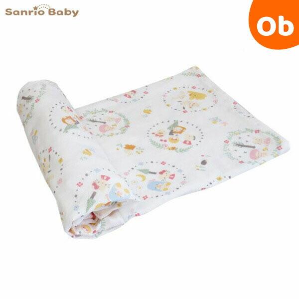 サンリオキャラクターがいっぱいのガーゼおくるみ綿100％のガーゼを使用。通気性、吸湿性、保温性に優れ夏は涼しく冬は適度に暖かいオールシーズンの素材です。やわらかい肌触りで赤ちゃんの肌にも安心です。赤ちゃんをしっかりくるんでくれる110cm×...