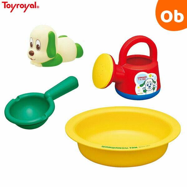 ワンワンのみずてっぽうや、ジョロ、ヒシャク、せんめんきのセット。ワンワンとおふろで楽しく遊べます！【セット内容】みずてっぽう、ジョロ、ヒシャク、せんめんき■対象年齢：1.5歳から■サイズ：バケツ：W200×D200×H50mm（せんめんき）...