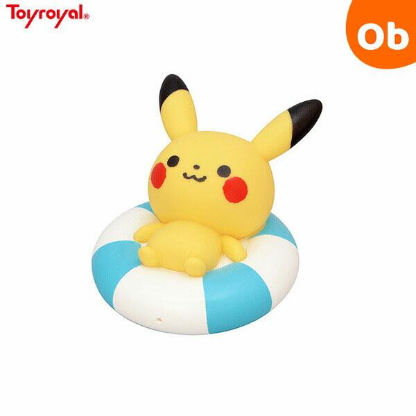 おふろでプカプカ、うきわにのったピカチュウ！押すとピュッと水が飛び出す、やわらか素材のみずでっぽうです。■対象年齢：1.5歳〜■サイズ：W85×D62×H100mm■重量：51g■備考：材質：PVC※商品の仕様は品質向上等のため予告なく変更...