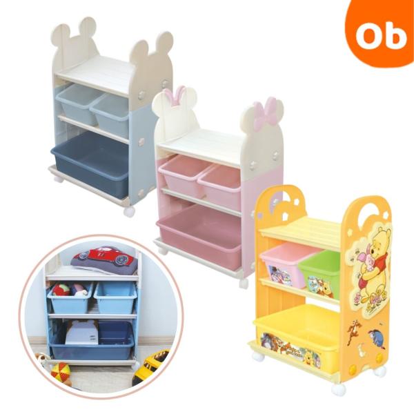 お気に入りのおもちゃや絵本が収納しやすいサイズです！キャラクターモチーフがたくさんあり、パステルカラーが鮮やかにお部屋を彩ります。組み立て式ですが、工具は不要になります。キャスター付きなのでお部屋のお掃除の際に移動が便利です。ケース（1箱）...
