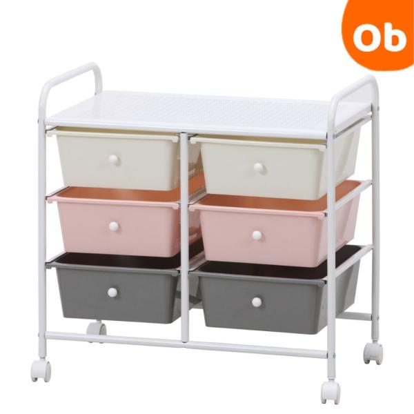 ■サイズ(mm)全体：幅630 × 奥行365 × 高さ615耐荷重(全体)：10kg耐荷重(天板)：5kg耐荷重(収納)：2kg/1つ当たり引出内寸：285x360x120mm商品重量(kg)：4.4■素材構造部材（天板／フレーム）：金属...