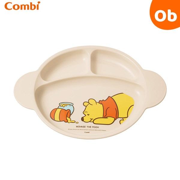 成長してもずっと使える、ゆったりサイズ！くまのプーさんのランチ皿がリニューアル。電子レンジ・食洗機対応で使いやすい！くまのプーさんデザインで楽しくお食事を♪■対象年齢：9カ月頃〜■重量：137g【コンビ】