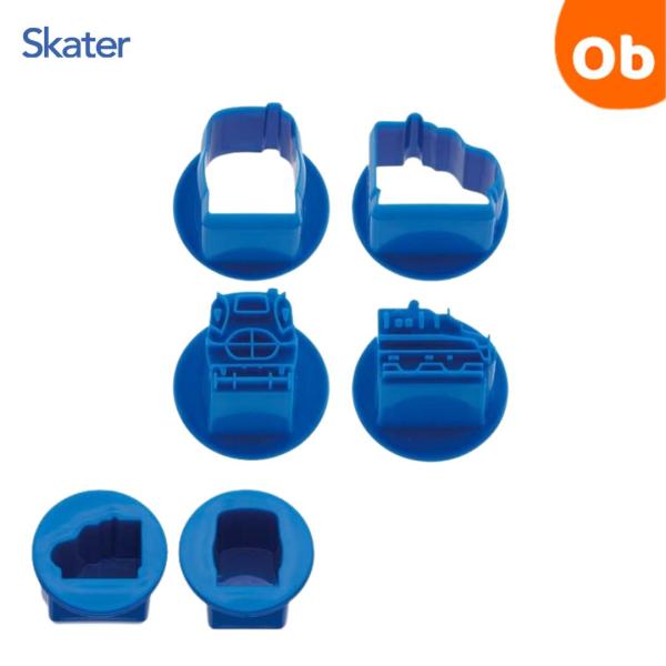 模様の押し型付きで、簡単にキャラクター型の野菜を作れる抜き型。2個(2型)セット。スライスした野菜を平らな場所にセットして、上から抜き型で押せば型抜きできる。型抜きしてから押し型で型を付ける。ハムやチーズ、クッキーの抜き型にも使える。お子様...