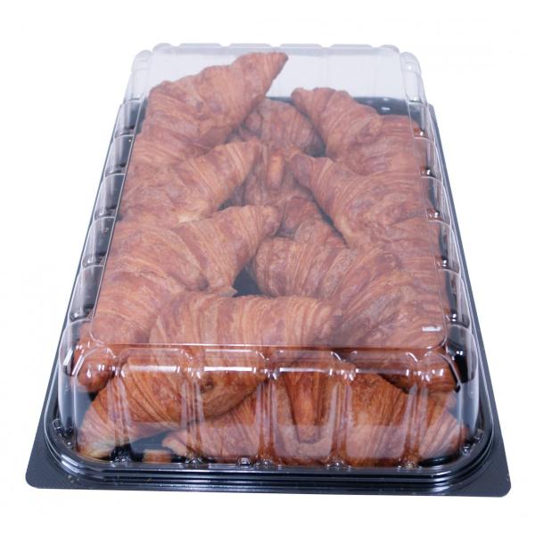 コストコクロワッサン☆最長部分約20ｃｍの満足BIGサイズ♪本場フランス産原材料で濃厚なバターの風味が増して、サクサク・クリスピー感もしっかり♪形状も以前の円形から、クロワッサン本来の直線的な三日月型になっています♪大きさは、最長部分約20...