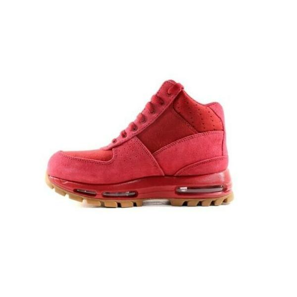 【状態】 新品NIKE Air Max Goadome ACG Boots Shoes GS Grade School Casual Sneakers Gym Red Brown 311567-602エアマックス ゴアドーム ブーツ シュー...