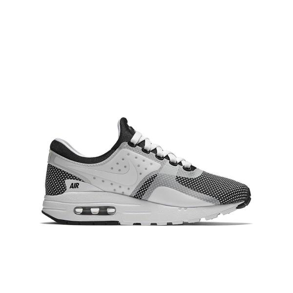【状態】　新品NIKE  Air Max Zero GS Essential Black White Greyナイキ エアマックス0 ホワイト【サイズ】　Big Kid(Youth) キッズ レディース メンズ3.5Y　(22.5cm)4Y...