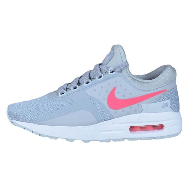 【状態】　新品NIKE  Air Max Zero GS Essential WOLF GREY RACER PINKナイキ エアマックス0 レッド グレー【サイズ】　Big Kid(Youth) キッズ レディース メンズ3.5Y　(22...