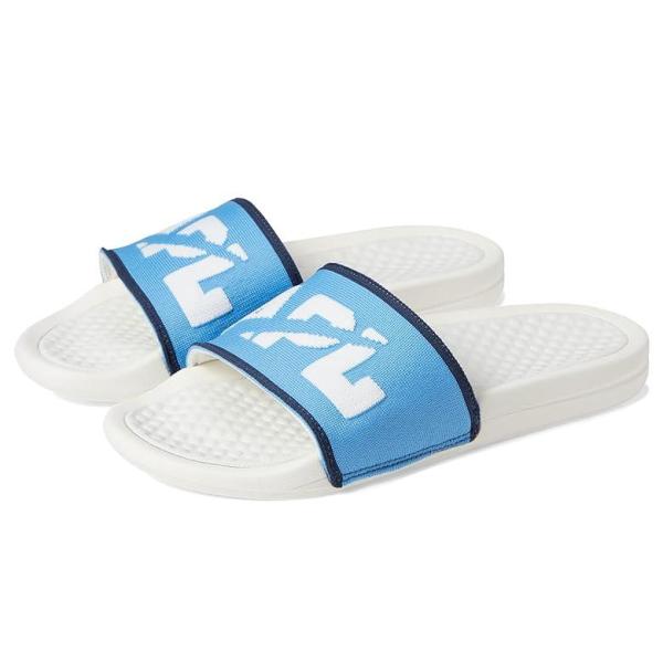 商品名：アスレチック・プロパルジョン・ラブス Athletic Propulsion Labs (APL) Big Logo Techloom Slide WOMEN色：Ivory/Coastal Blue/Midnight※こちらの商品は...