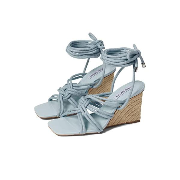 商品名：スティーブマッデン Steve Madden Idolized Wedge Sandal WOMEN色：Blue※こちらの商品は海外お取り寄せ商品となっております。商品到着まで約2、3週間前後のお時間をいただいております。海外の配送...