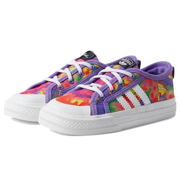 商品名：アディダス オリジナルス adidas Originals Kids Nizza The Simpsons (Toddler) GIRL色：Black/White/Purple Rush※こちらの商品は海外お取り寄せ商品となっており...