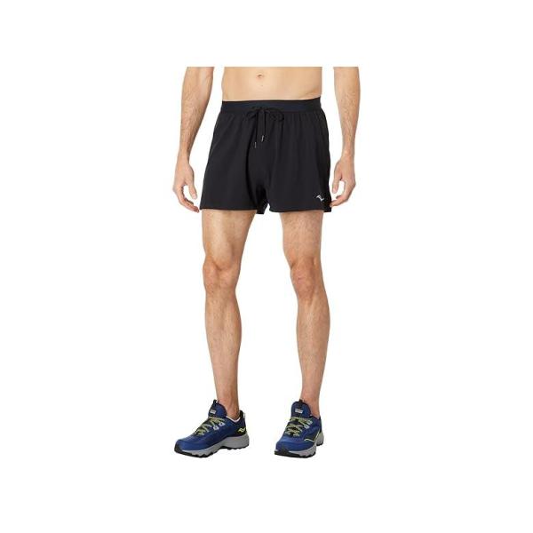 商品名：サッカニー Saucony Men's  Outpace 3" Shorts MEN色：Black※こちらの商品は海外お取り寄せ商品となっております。商品到着まで約2、3週間前後のお時間をいただいております。海外の配送状況等により遅...