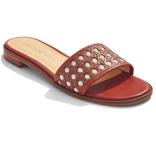 商品名：ジャックロジャース Jack Rogers Merrain Flat Caning Sandal WOMEN色：Luggage※こちらの商品は海外お取り寄せ商品となっております。商品到着まで約2、3週間前後のお時間をいただいておりま...