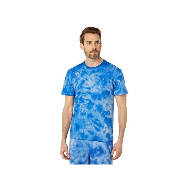 商品名：チャンピオン Champion Classic Crush Dye Tee MEN色：Crush Dye Oxford Grey/Bright R※こちらの商品は海外お取り寄せ商品となっております。商品到着まで約2、3週間前後のお時...