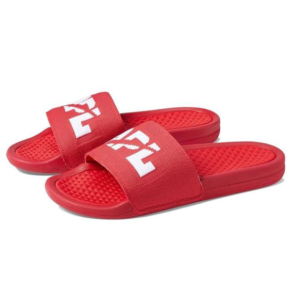 商品名：アスレチック・プロパルジョン・ラブス Athletic Propulsion Labs (APL)  Big Logo Techloom Slide MEN色：Red/White※こちらの商品は海外お取り寄せ商品となっております。商...