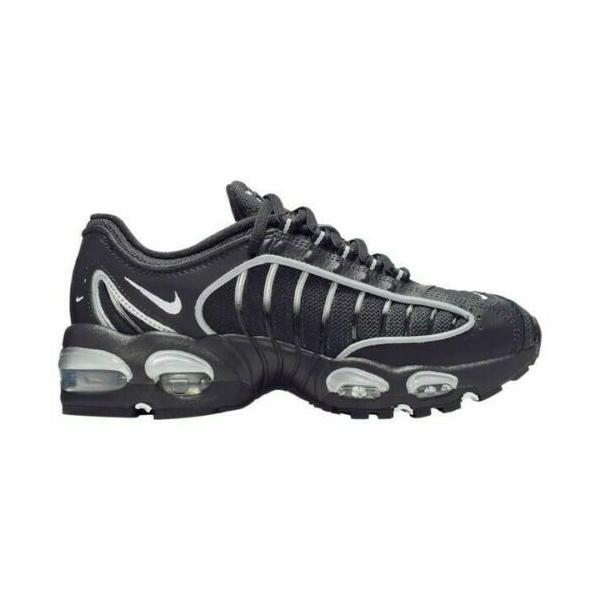 【状態】 新品NIKE Air Max Tailwind IV GS Grade School Low Running Shoes Black White Metallic Silver BQ9810-002エア マックス テイルウィンド ...
