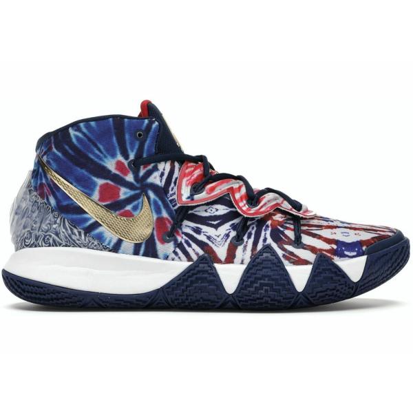 【状態】 新品NIKE Kybrid S2 Kyrie "What The USA" Mid Basketball Shoes Casual Sneakers Running Blue Red Black White CQ9323-400カ...