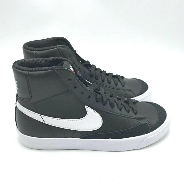 【状態】 新品NIKE Blazer Mid '77 Shoes GS Grade School Casual Sneakers Running Black White DA4086-002ブレーザー ミッド 77 シューズ ジーエス グレ...