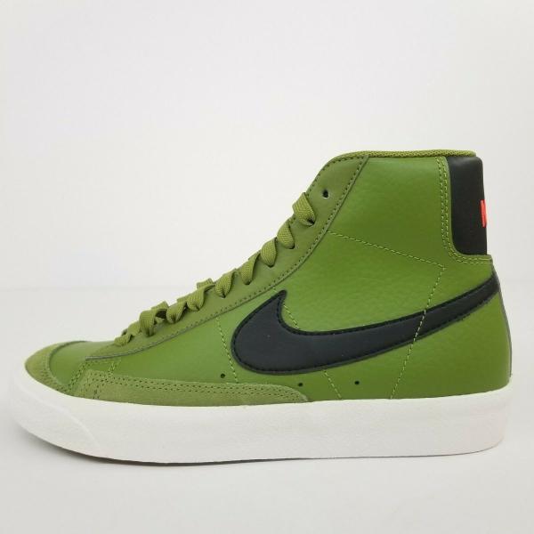 【状態】 新品NIKE Blazer Mid ‘77 'Asparagus' Shoes GS Grade School Casual Sneakers Running Green Black White DH1017-300ブレーザー ミ...