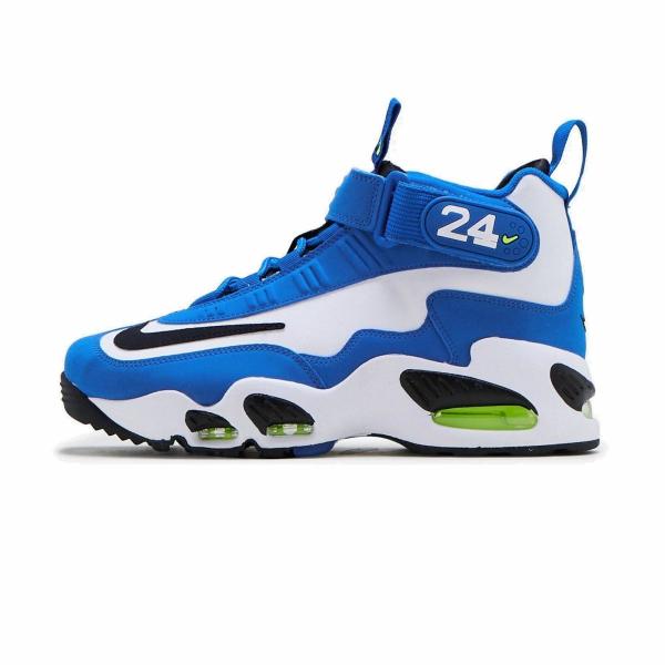 【状態】 新品NIKE Air Griffey Max 1 Mid Basketball GS Grade School Running Shoes Varsity Royal Blue Black White DJ5162-400エア グ...