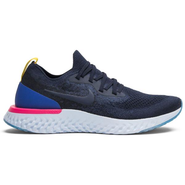 Nike Wmns Epic React Flyknit 'College Navy'海外限定、日本未発売、国内完売モデル等を多数お取り扱い中！