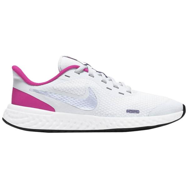 Nike Revolution 5 GS 'Football Grey Fireberry'海外限定、日本未発売、国内完売モデル等を多数お取り扱い中！