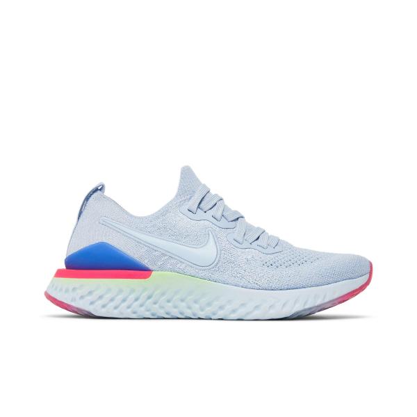 Nike Wmns Epic React Flyknit 2 'Hydrogen Blue'海外限定、日本未発売、国内完売モデル等を多数お取り扱い中！