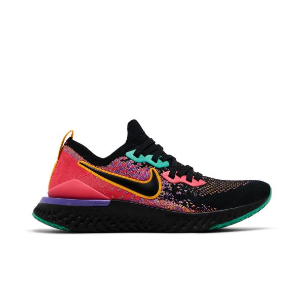 Nike Wmns Epic React Flyknit 2 'Black Ember Glow'海外限定、日本未発売、国内完売モデル等を多数お取り扱い中！